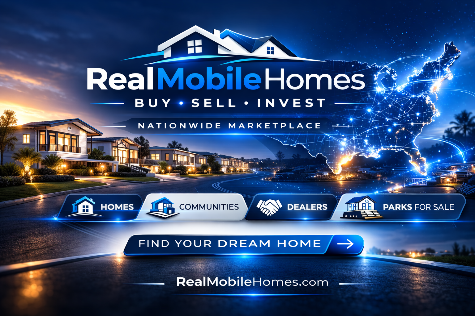 RealMobileHomes — Mobile Homes & Parks Marketplace
